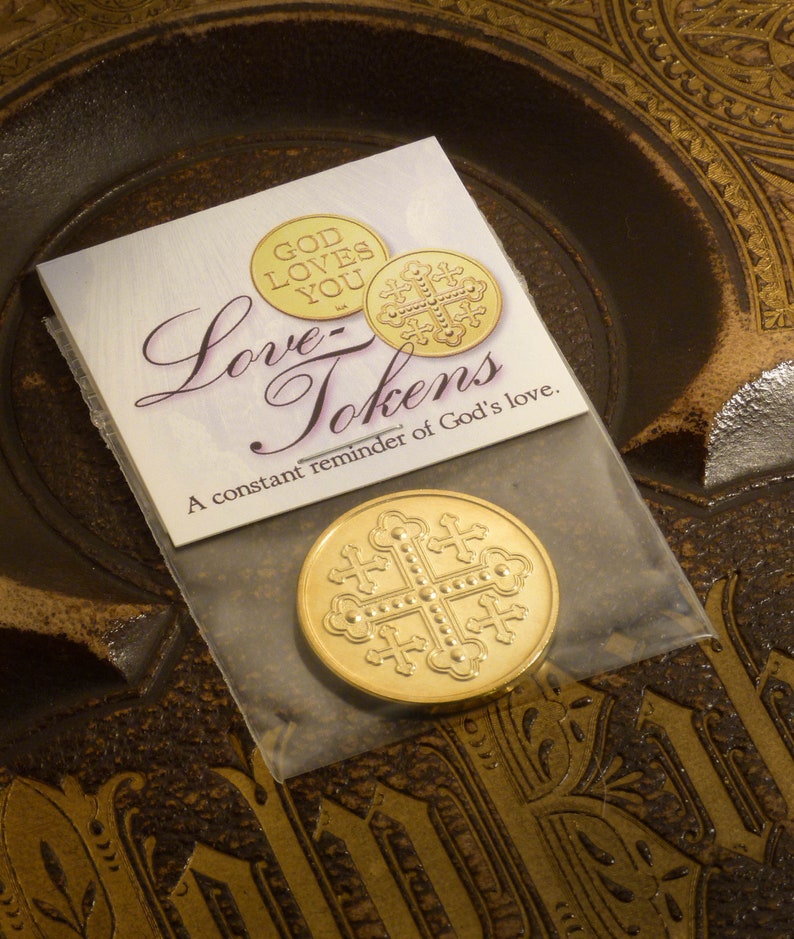 Religious Medals - Pocket Token - Jerusalem Cross - Christian Gifts - Etsy