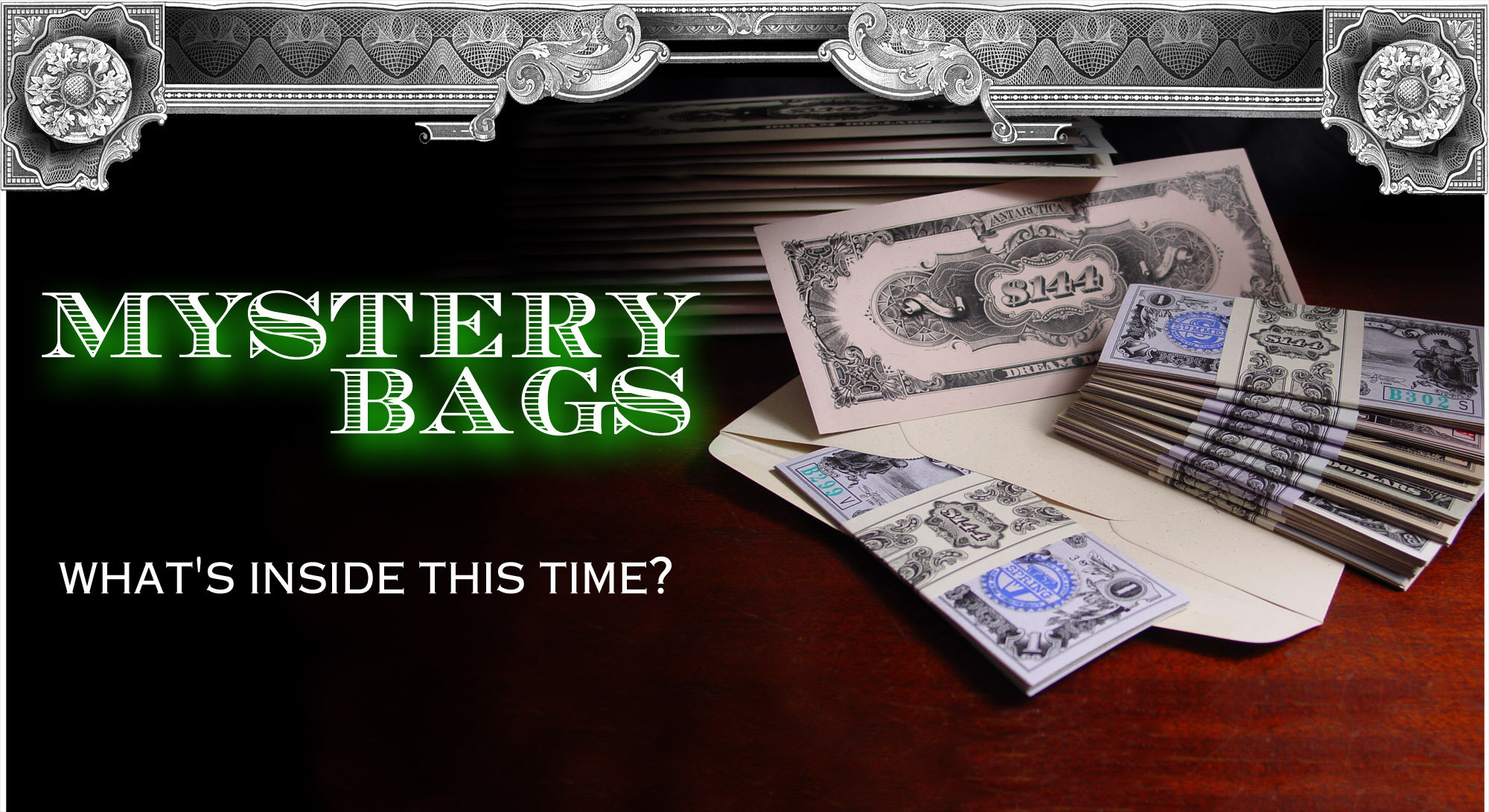 Fantasy Currency - Antarctica Dream-dollars Mystery Bag - Currency Art ...