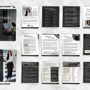 Mortgage Guide Packet, MLO Marketing TEMPLATE, Modern Loan Officer ...