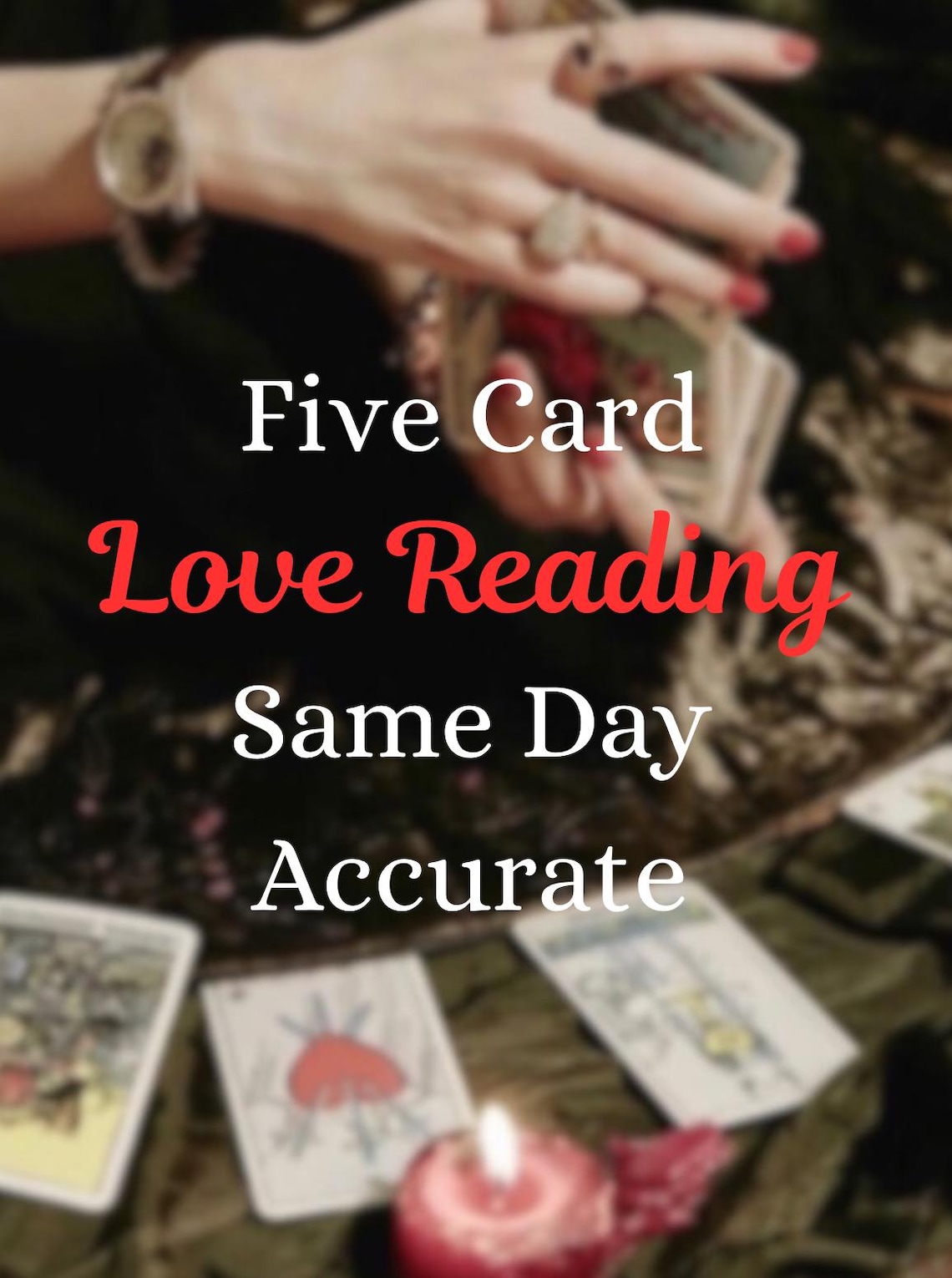 Five Card Love Reading - ACCURATE - Etsy