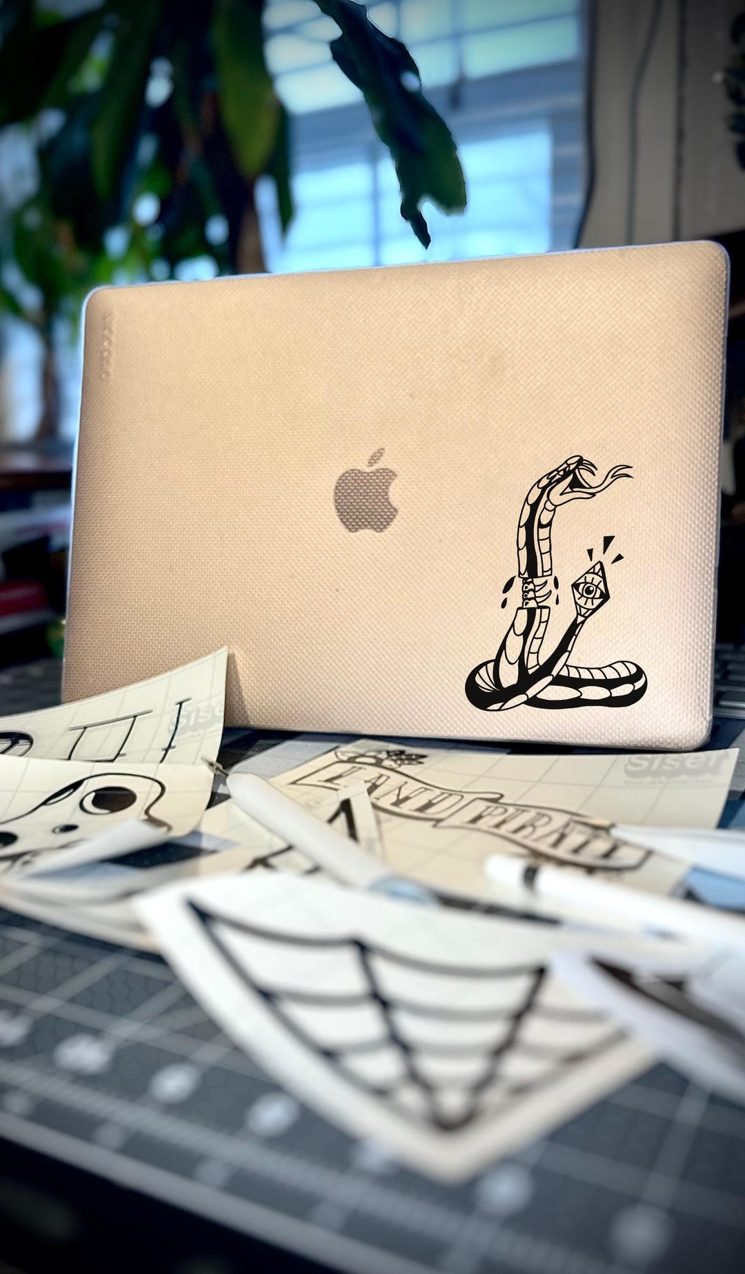 SNAKE BITE STICKER - Etsy