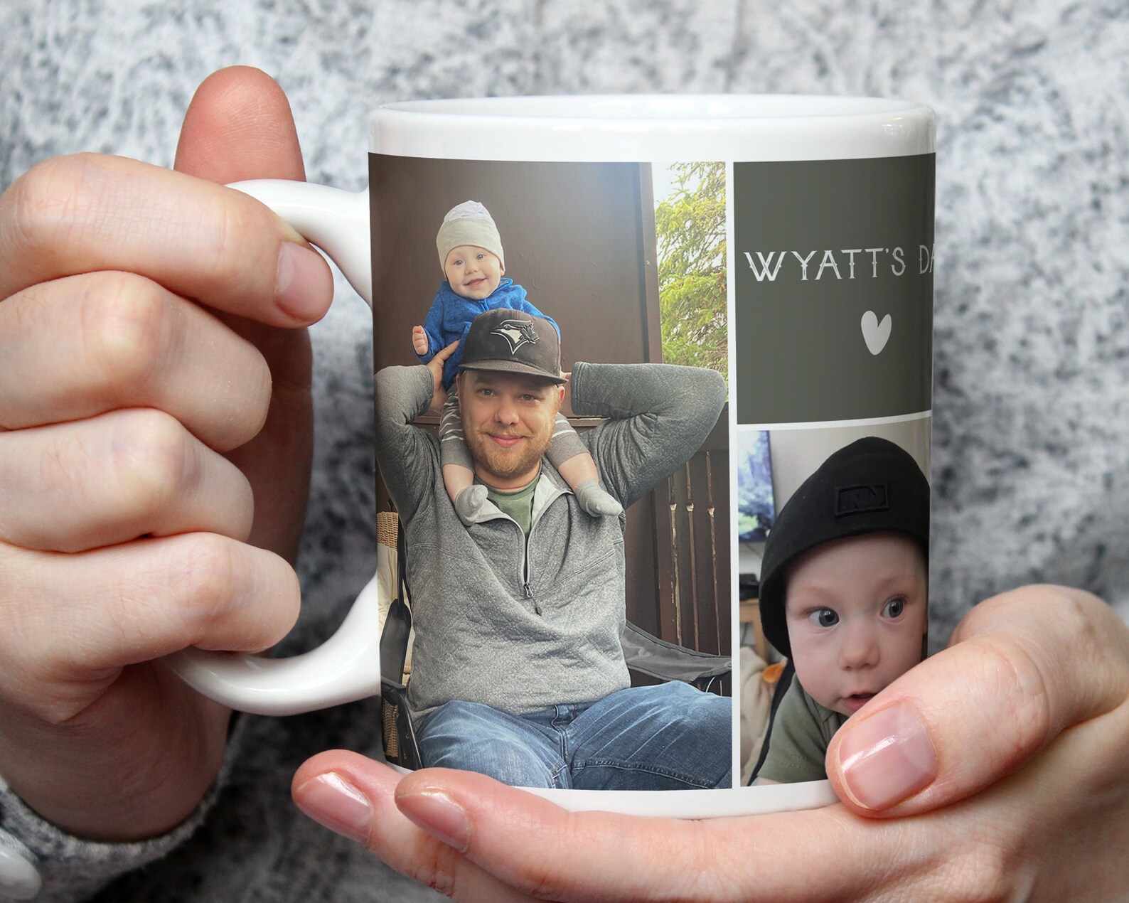 Custom Photo Collage Mug, Personalized Picture Mugs, Coffee Mug Gift ...