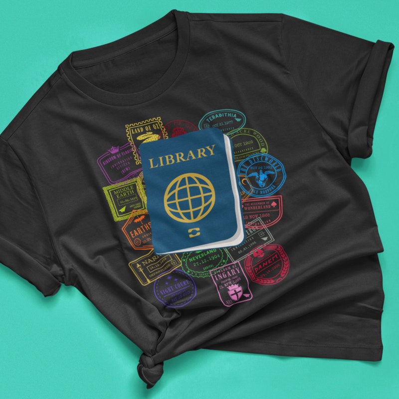 Library Shirt - Etsy