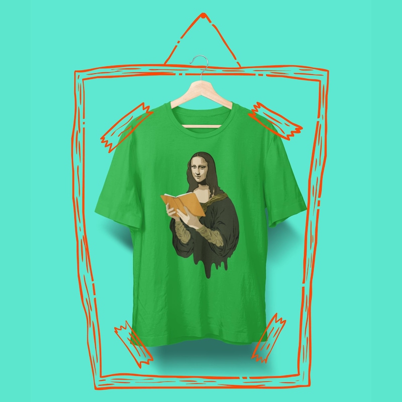 Womens Mona Lisa Tee Shirts - Etsy