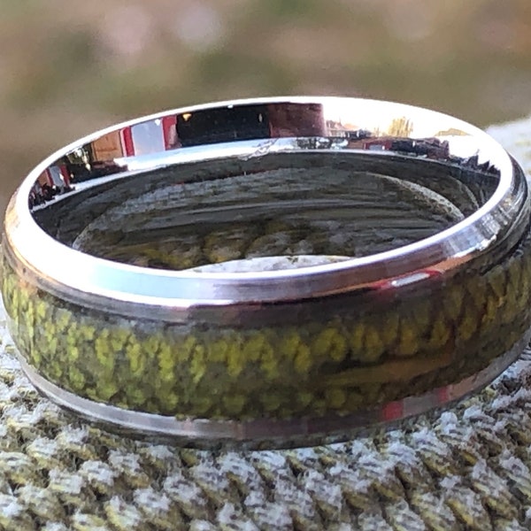 Firefighter Wedding Ring - Etsy