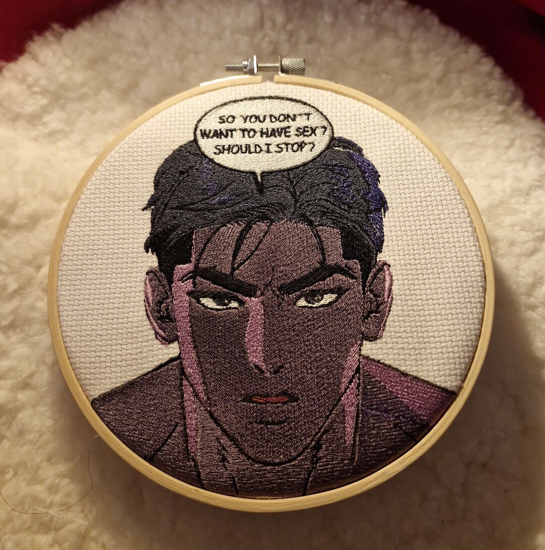 JINX Manwha Frame Embroidery Joo Jaekyung - Etsy