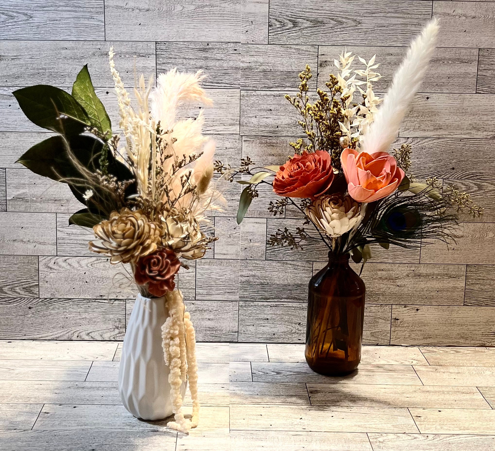 Flower Diffuser, Wood Flower Diffuser, Reed Diffuser, Floral Diffuser ...