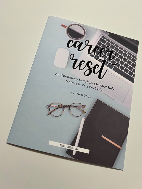 Career Reset Career Workbook Career Journal - Etsy