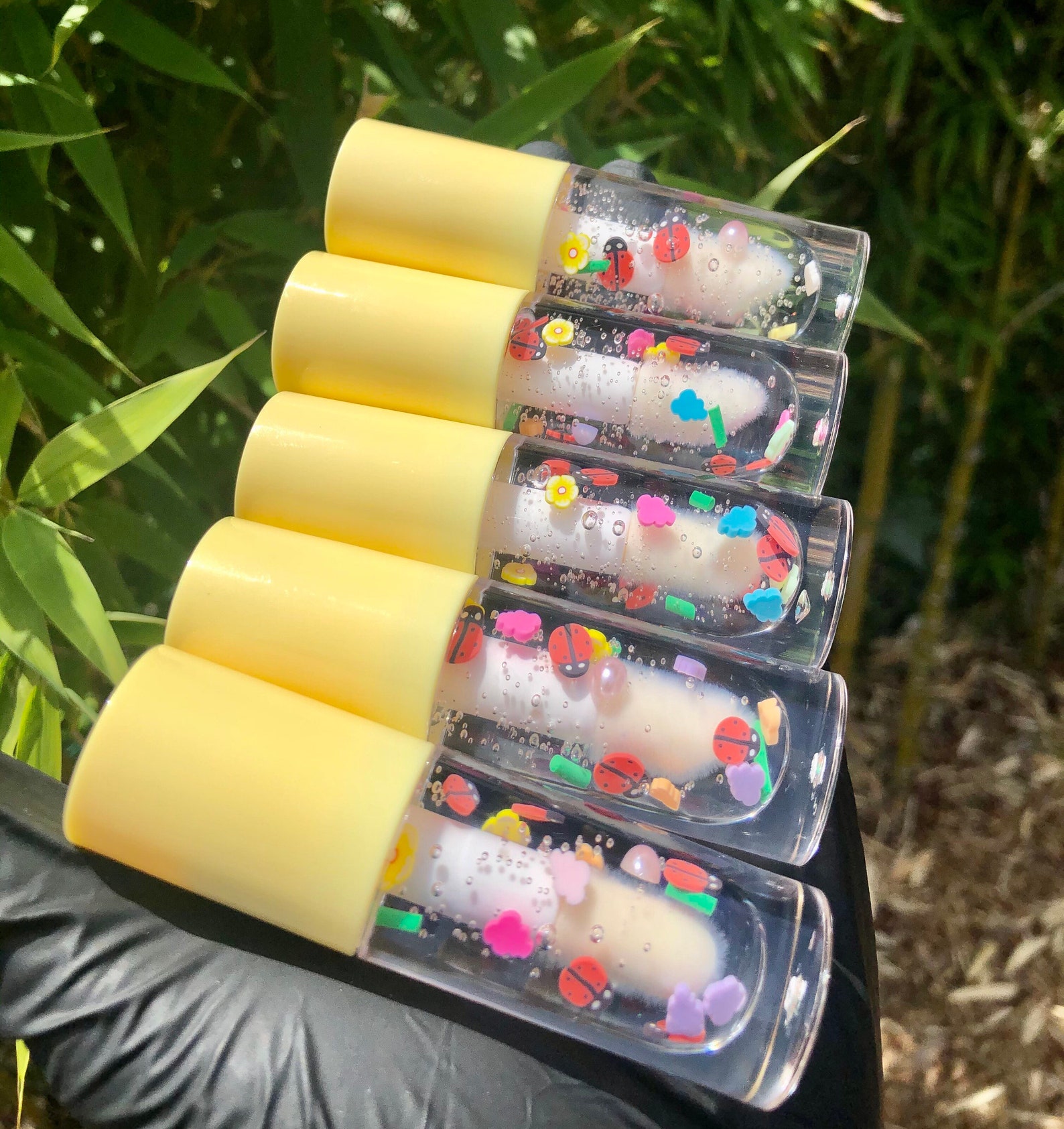 LADYBUG LIPGLOSS - Etsy