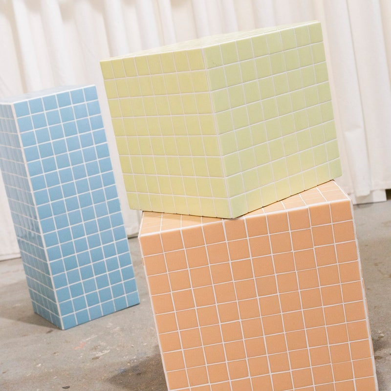 Tiled Cube - Etsy