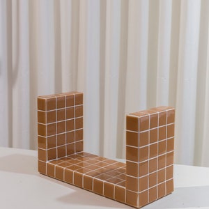 Tile Shelf Tile Bookcase Handmade Furniture Tile Furniture Home ...