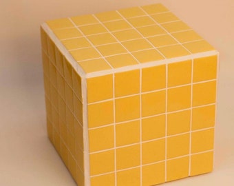 Tile Cube Table - Etsy