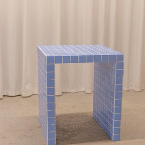 Tile Table - Tile Side Table - Handmade Furniture - Tile Furniture ...