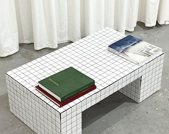 Green Tile Coffee Table - Etsy