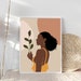 Woman Print Female Printable Wall Art Digital Print Neutral - Etsy