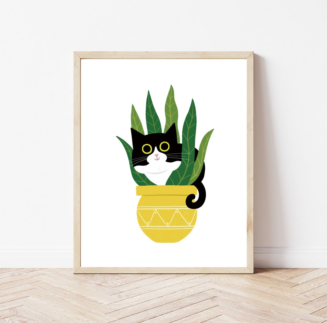 Cat Gift, Cat Gift for Cat Lovers, Cat Print, Cat Print Wall Art, Cat ...
