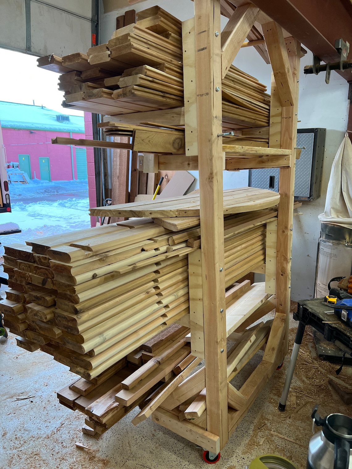 All-purpose Strong Rack Plans (squat Rack, Wood Rack, Mobile, Pull-ups ...