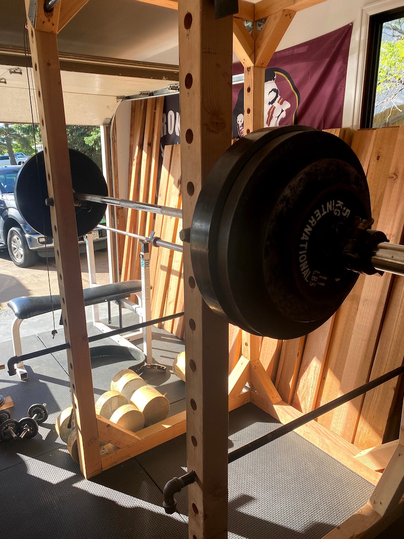All-purpose Strong Rack Plans (squat Rack, Wood Rack, Mobile, Pull-ups ...