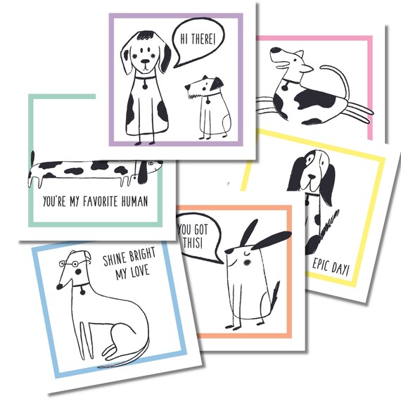 LUNCH BOX NOTES 24 Back to School Notes With Animals Love - Etsy