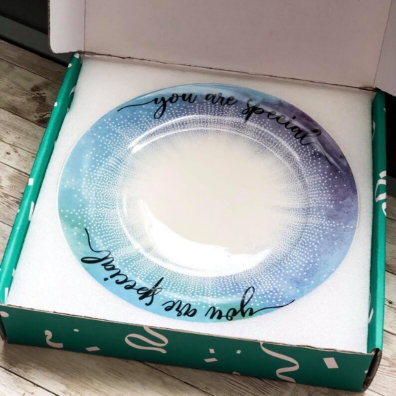 SPECIAL CERAMIC PLATE - You Are Special Plate, Graduation Plate, First ...