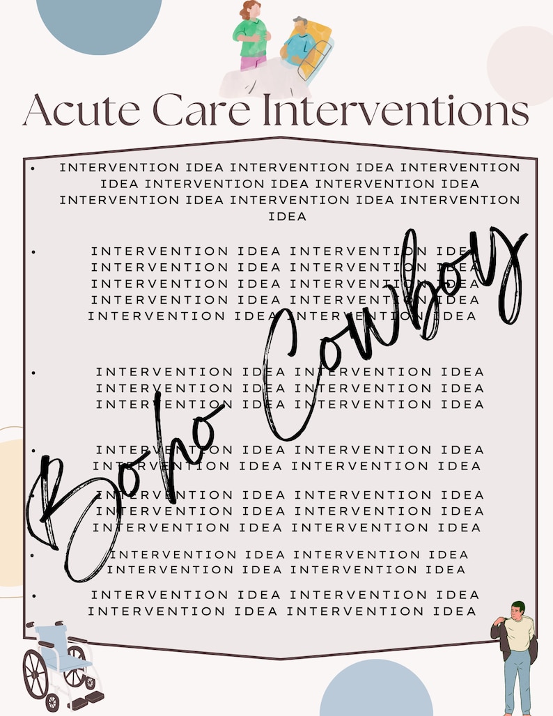 OT Acute Care Hot Sheets - Etsy