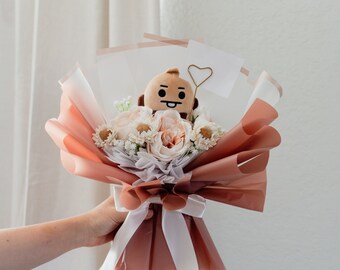 Handmade BT21 RJ jin Plushie Bouquet Army - Etsy