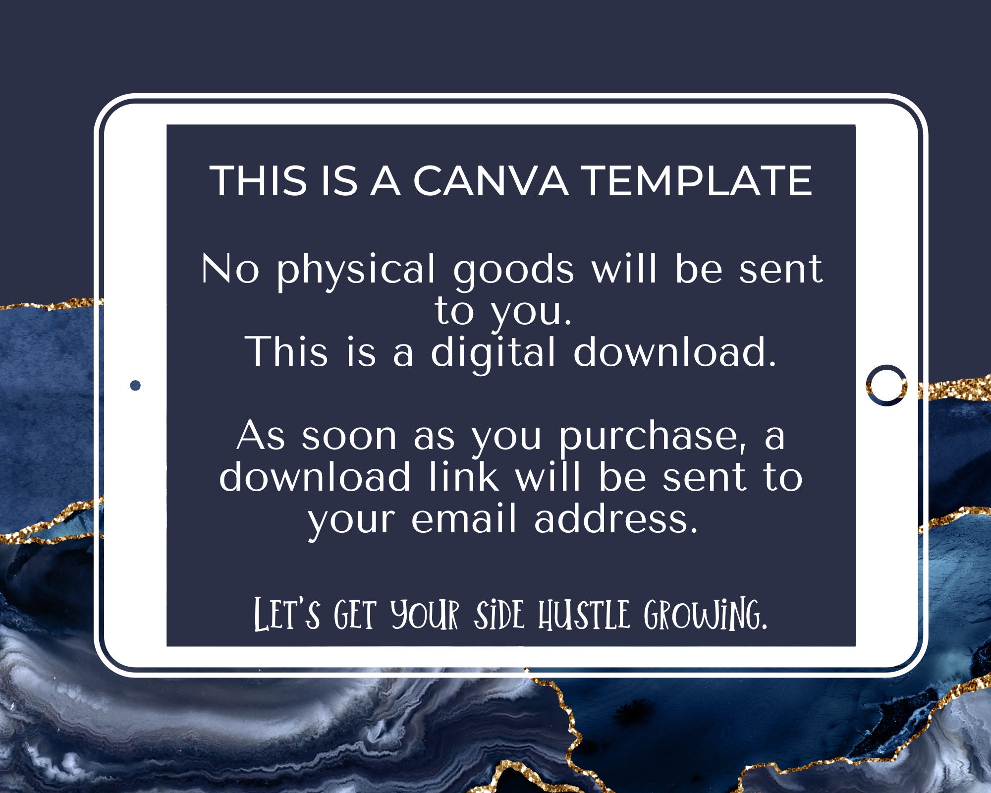 Digital Vision Board, Editable Drag and Drop Canva Template for ...