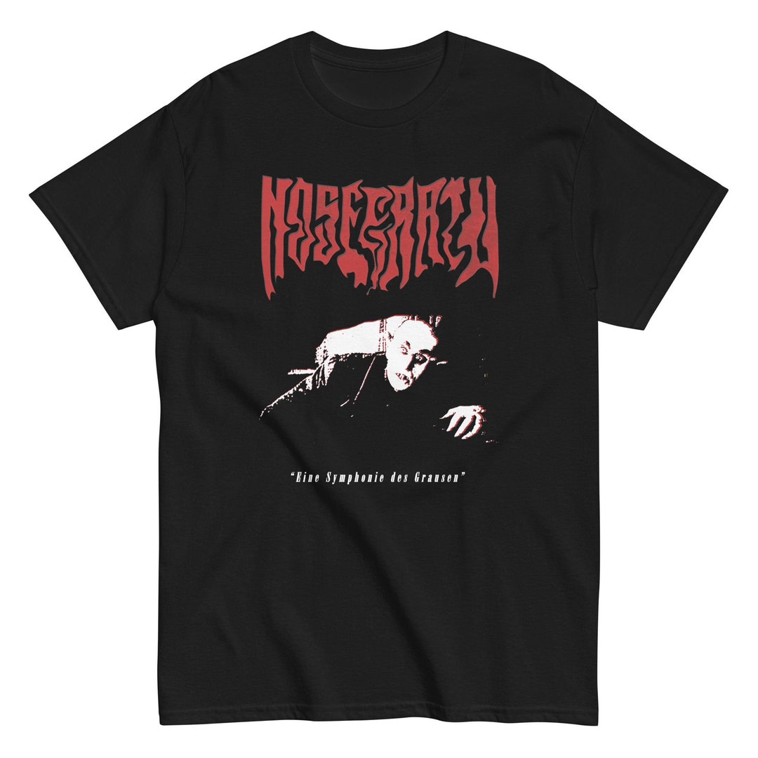 Nosferatu T-shirt Nosferatu Film Gothic Movie Design Shirt, Nosferatu ...