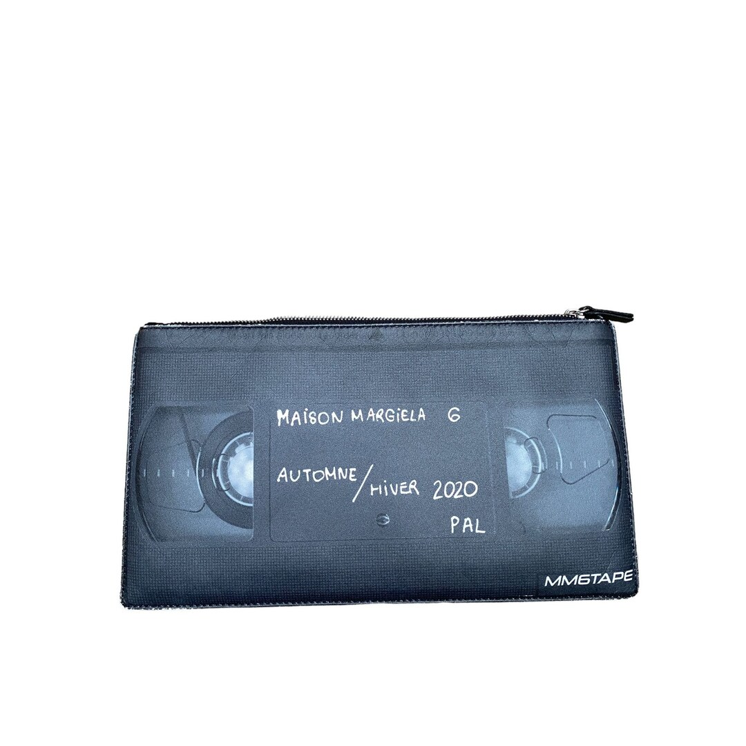 Maison Margiela Oversized Black VHS Tape Pouch Bag - Etsy