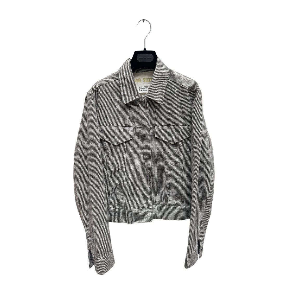 Martin Margiela SS 2004 Vintage Gray Cotton Jacket Size IT 42 Fits S to ...