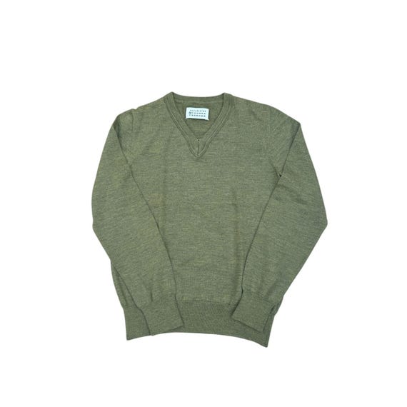 Margiela v-neck sweater - Gem Margiela v-neck sweater - Gem