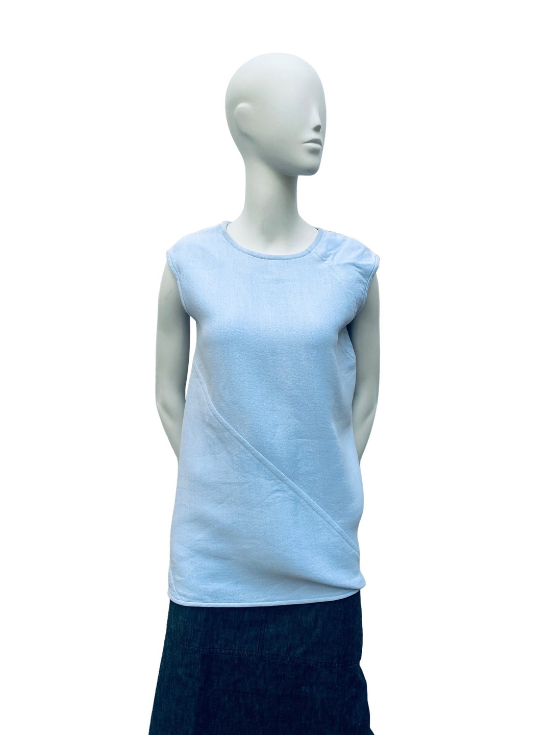 Celine by Phoebe Philo Baby Blue Top - Etsy