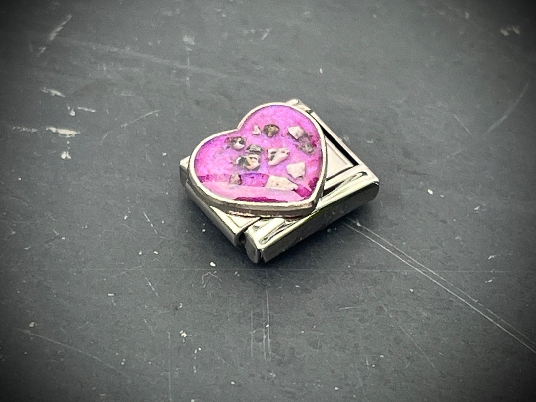 Nomination Italian Style Charm Link Heart Style Suitable for Ashes or ...
