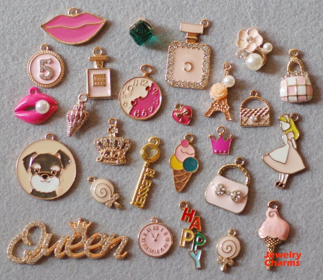 26 Pcs Jewellery Charms for Bangles Alloy Bracelets Pendants on Sale ...