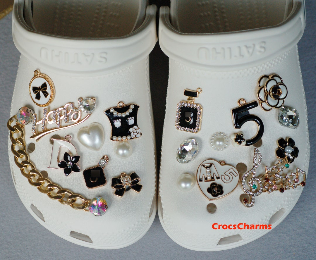 19 Pcs Shoe Charms for Crocs Bling Music Note Happy Set 63224 - Etsy
