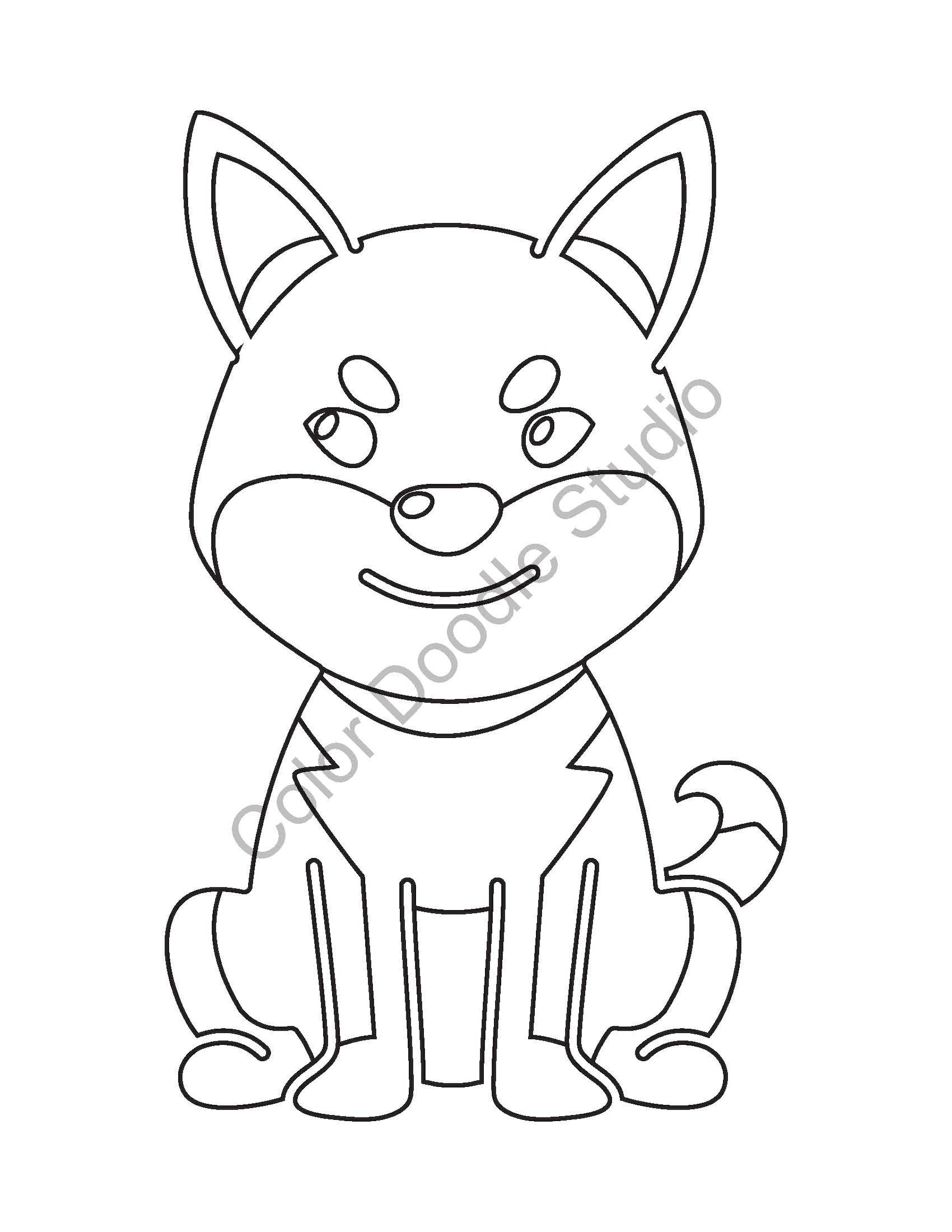 At The Dog Park Vol. 4 Coloring Pages Downloadable Printable | Etsy