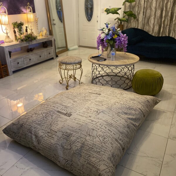 Large Floor Pillow - Etsy