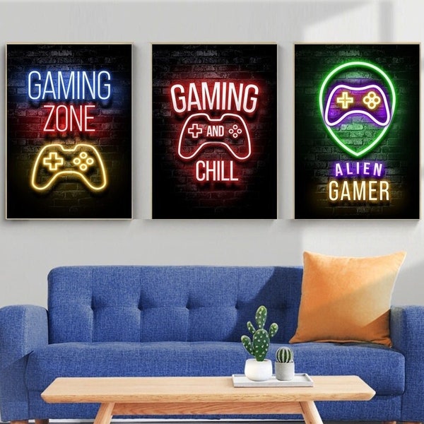 Video Game Posters - Etsy