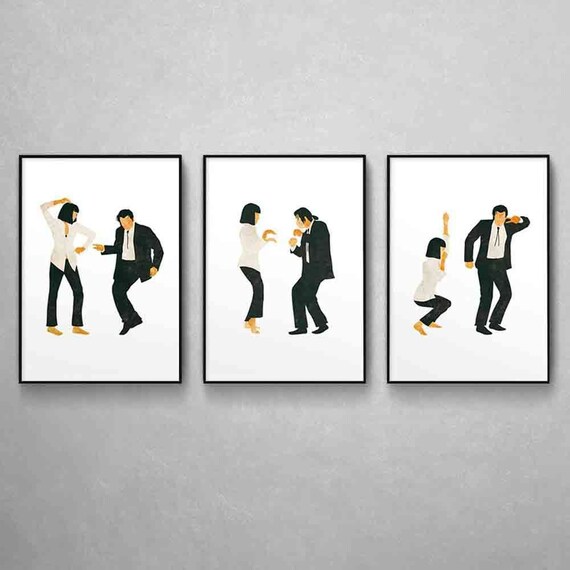 Pulp Fiction Dance Art