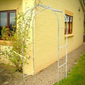 Handmade Galvanised Gothic Arch - Etsy UK