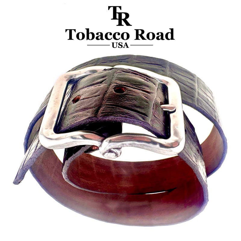 40mm Dark Brown Belt - Etsy