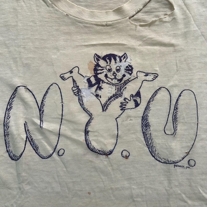 1970s NYU Fritz the Cat Tee - Etsy