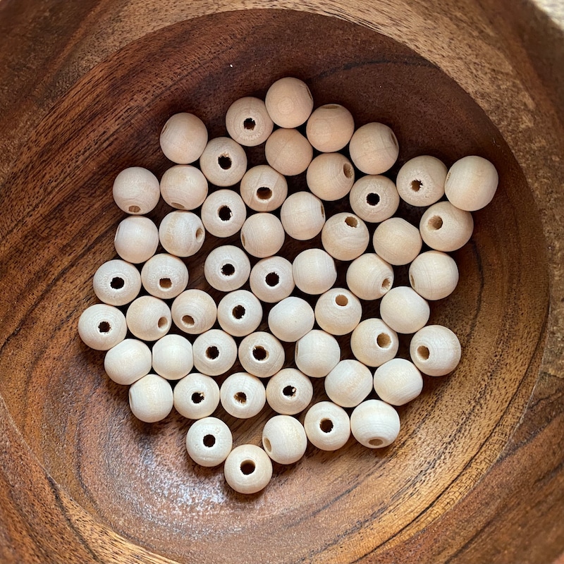 5/8 Wooden Beads - Etsy UK