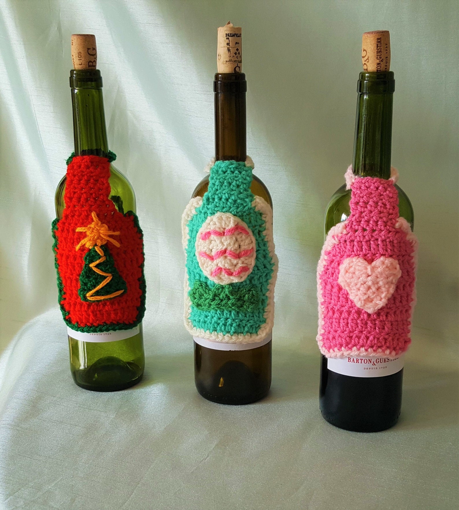 Crochet Pattern Only. Cute Wine Bottle Aprons. - Etsy