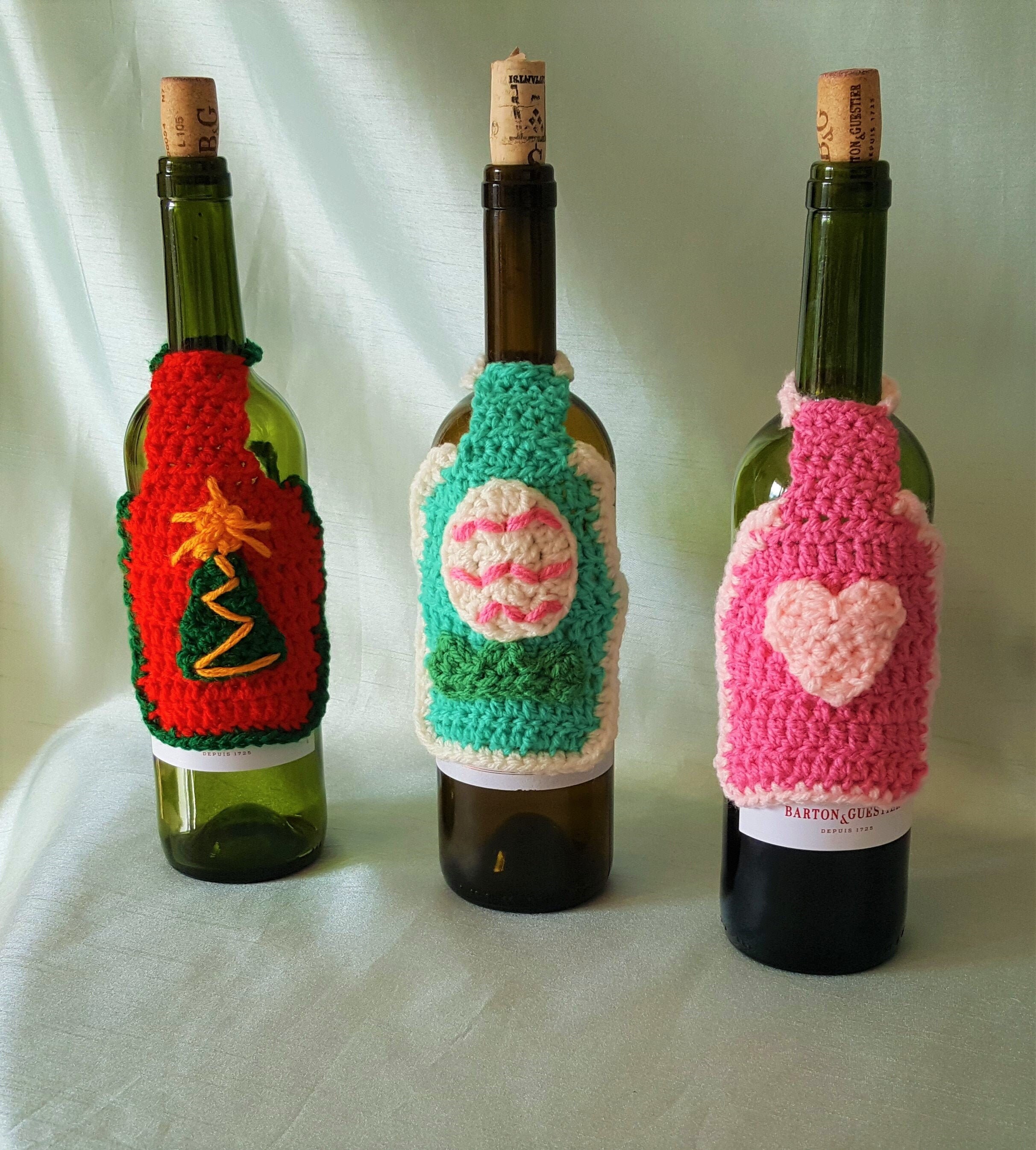 Crochet Pattern Only. Cute Wine Bottle Aprons. - Etsy