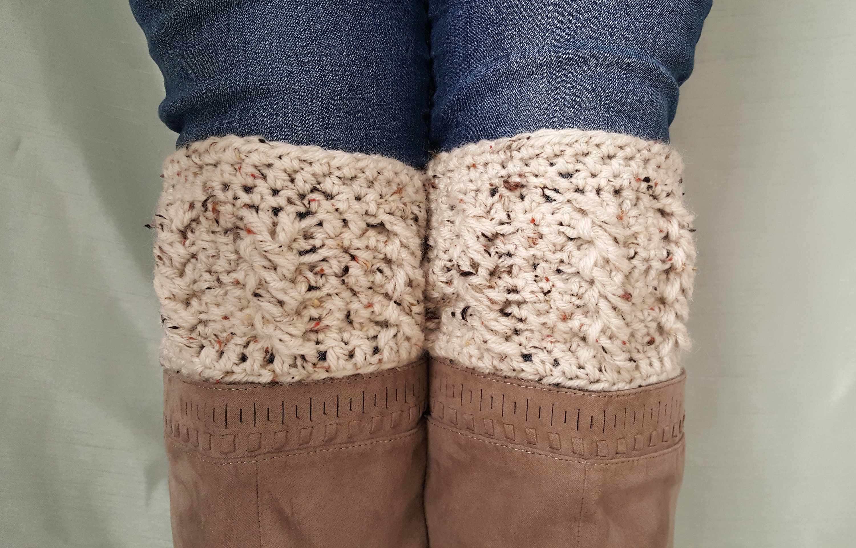 Crochet Pattern Only Cable Stitch Boot Cuff (topper, Sock) - Etsy