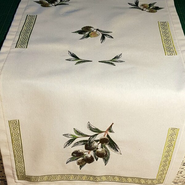 Greek Table Runner - Etsy