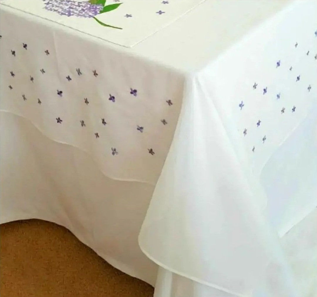 Lilac Table Linen Set Lilac Napkins Cotton Napkins Table Wear Lilac ...