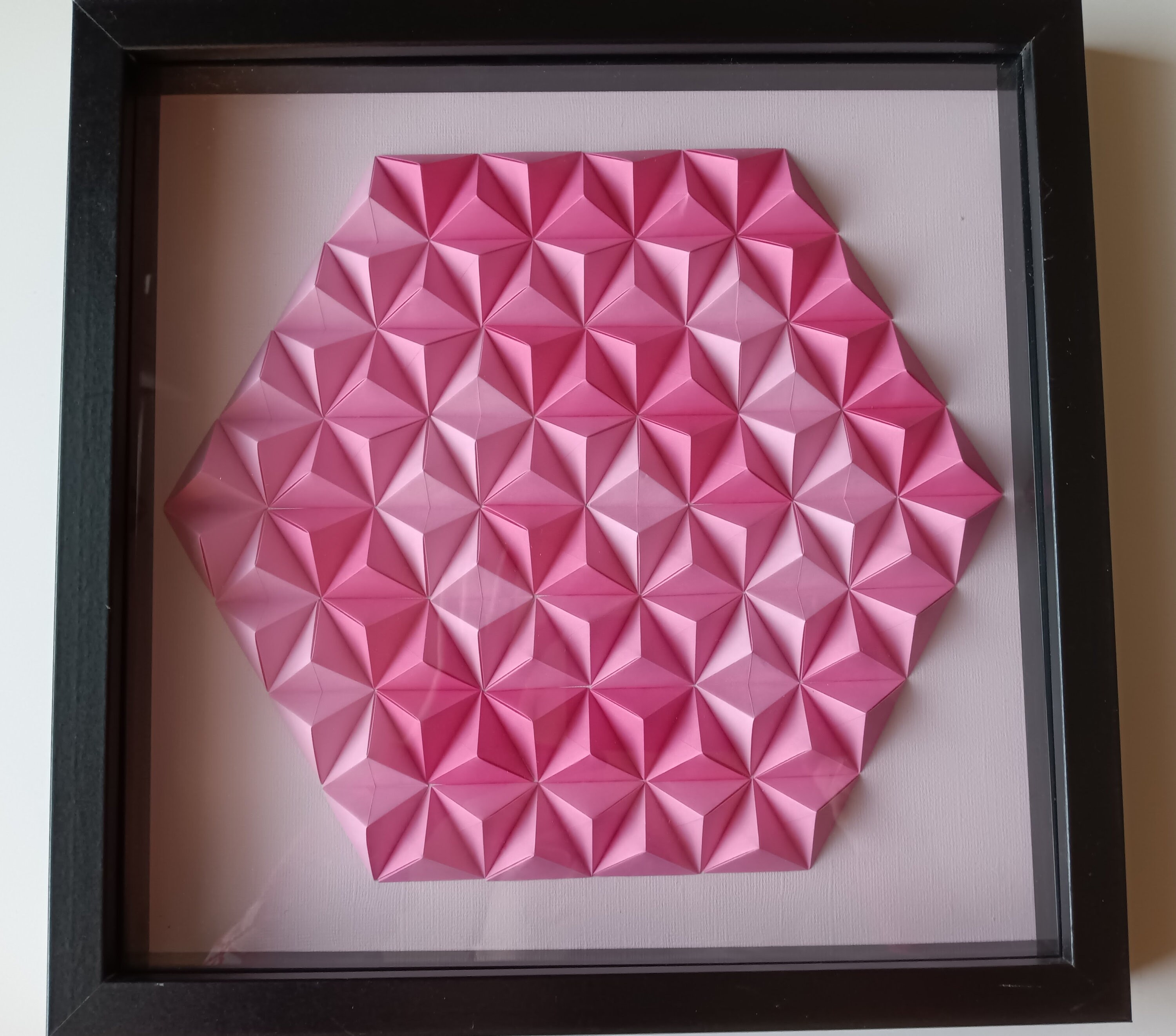 Framed Origami Wall Art - Etsy