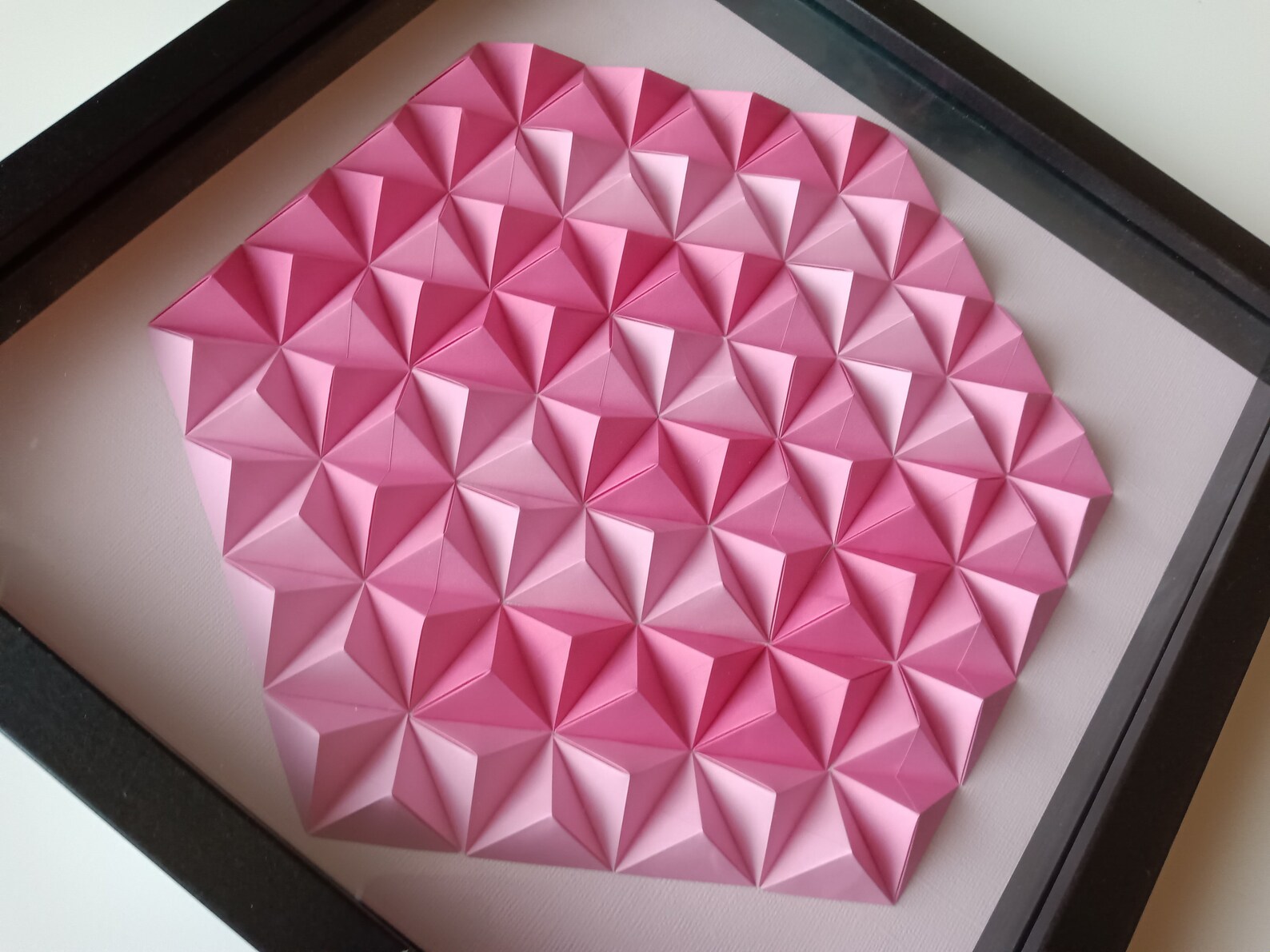 Framed Origami Wall Art - Etsy